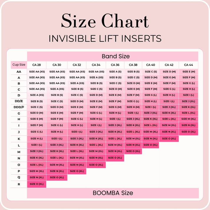 BOOMBA Invisible Lift Inserts – BOOMBA CA